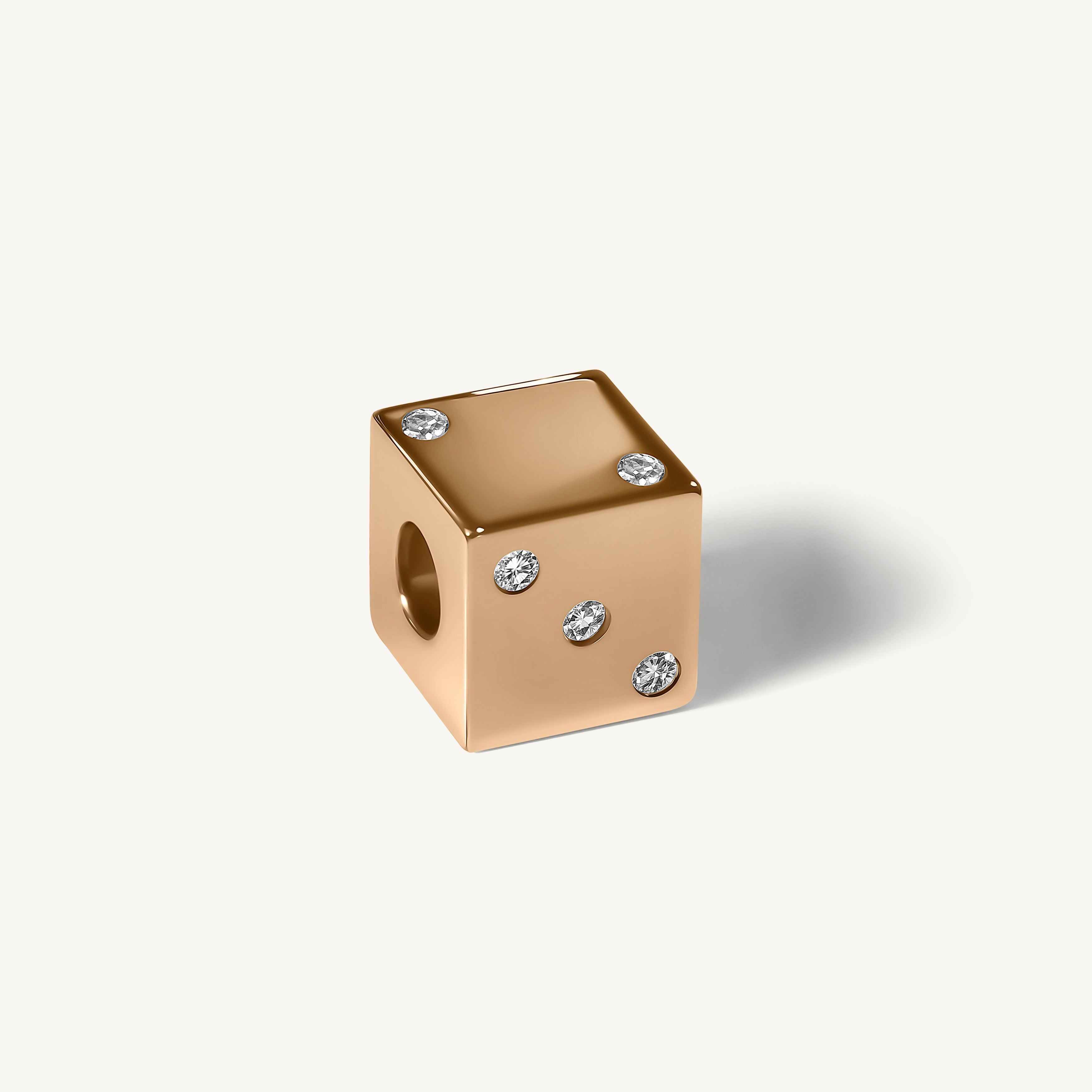 Diamond Dice Charm – Alder Fine Jewellery
